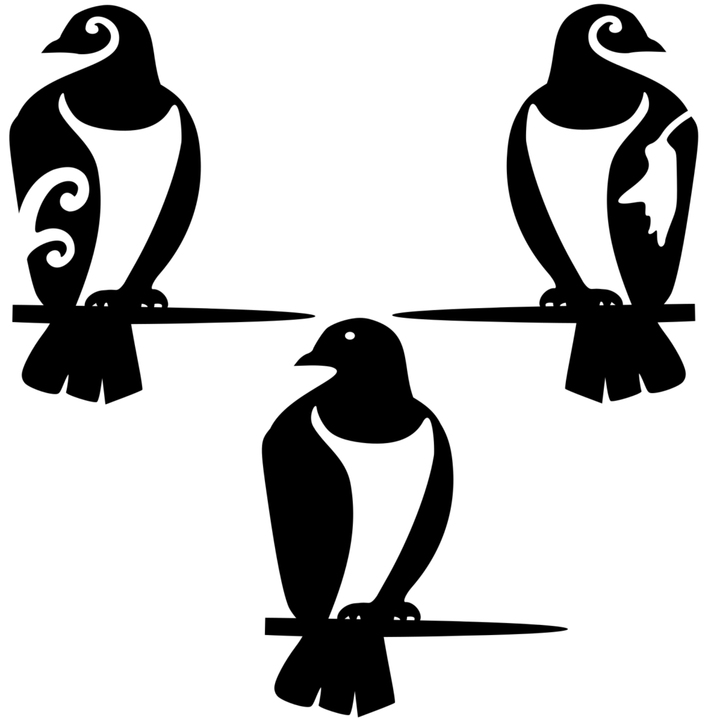 Kereru - Weathering Steel Bang'n Birds - Blazen.Metal