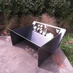 Blazen-V Forest Collapsible Fire Pit - Weathering Steel - Blazen.Metal