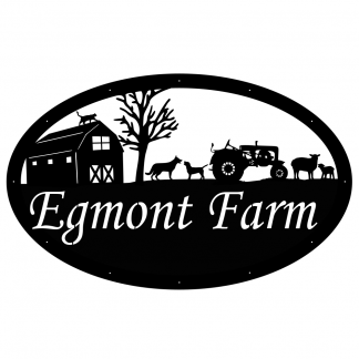 Custom Farm Signs - Weathering Steel - Blazen.Metal