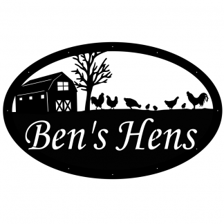 Custom Farm Signs - Weathering Steel - Blazen.Metal